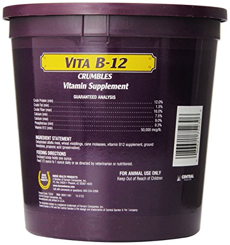 Horse Health Vita B-12 Crumbles Vitamin Supplement, 2.5 lbs