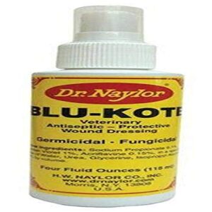 dr. naylor blu-kote pump spray (4 oz.) - fast drying antiseptic wound dressing