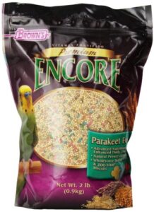 f.m. brown's encore parakeet food, 2-pound