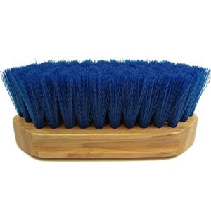 intrepid international brush pony blue 6-1/8" x 2-1/2", blue