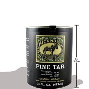 Bickmore Pine Tar 32oz - Hoof Care Formula for Horses