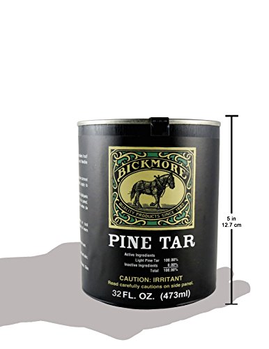 Bickmore Pine Tar 32oz - Hoof Care Formula for Horses