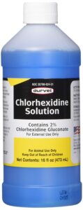 durvet b000hhsd8m n chlorhexidine 2% solution, 16 fl. oz