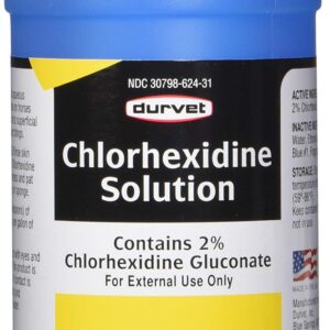 Durvet B000HHSD8M n Chlorhexidine 2% Solution, 16 fl. oz