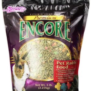 F.M. Brown'S Encore Rabbit Food, 5-Pound