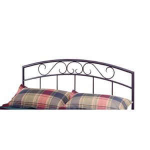 hillsdale wendell metal, full/queen headboard, textured black