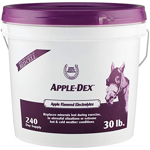 Horse Health Apple-Dex Apple-Flavored Electrolytes, 30-Pound