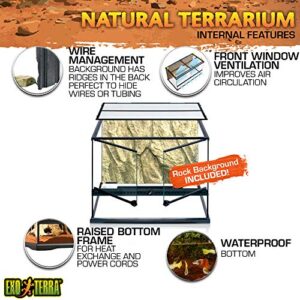 Exo Terra Glass Terrarium Tank - 24 x 18 x 18 Inches