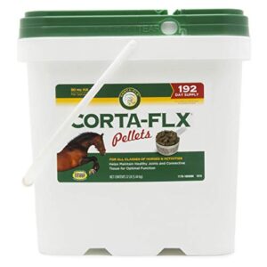 corta-flex equine joint supplement | horse supplement for healthy joints | quick & effective nourishment to joints formulated with vitamins and minerals | 12 lb pellet