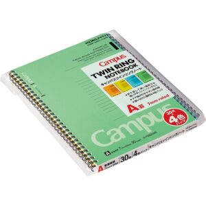 30-t602a mice kokuyo twin ring notebook 4 books pack no. 6 semi-b5 a ruled line (japan import)