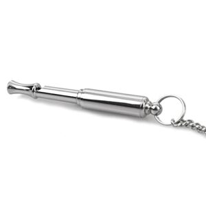 Acme Silent Dog Whistle Silver, adjustable