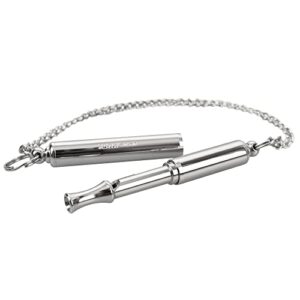 Acme Silent Dog Whistle Silver, adjustable