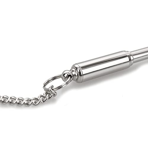 Acme Silent Dog Whistle Silver, adjustable