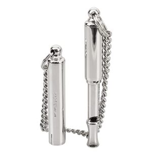 Acme Silent Dog Whistle Silver, adjustable