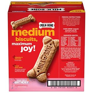 Milk-Bone Original Dog Biscuits, Medium Crunchy Dog Treats, 10 Pound