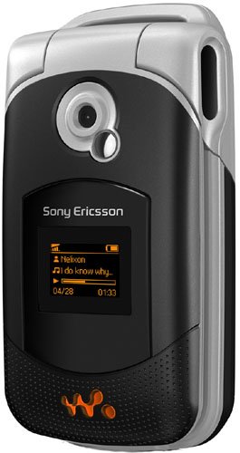 Sony Ericsson W300i Unlocked Cell Phone with MP3/Video Player, Memory Stick Micro Slot-U.S. Version with Warranty (Shadow Black)