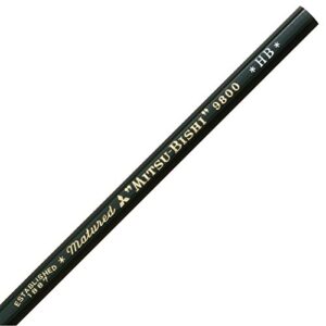 Mitsubishi Pencil Co, Ltd. 9800 pencil dozen (12 pieces) HB K9800HB (japan import)