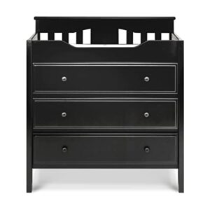 DaVinci Jayden 3-Drawer Changer Dresser in Ebony, Greenguard Gold Certified