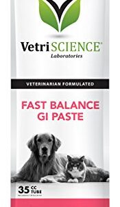 VetriScience Fast Balance GI Paste for Dogs and Cats, 35cc - Gastro Intestinal Support for Gut Health and Food Sensitivites