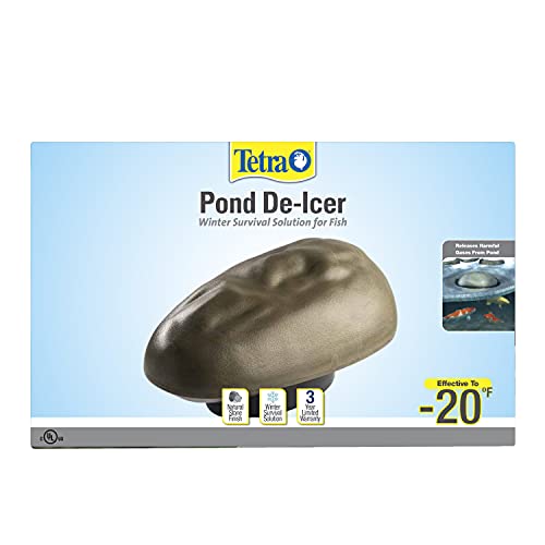 TetraPond De-Icer, Winter Survival Solution For Fish, UL Listed