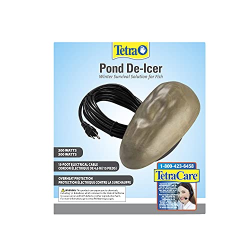 TetraPond De-Icer, Winter Survival Solution For Fish, UL Listed