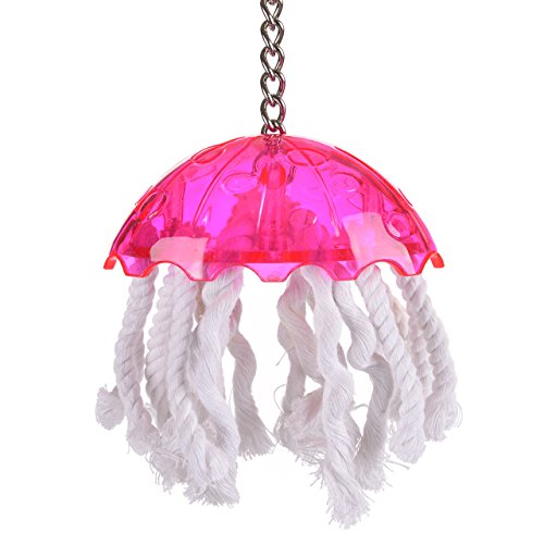 Lucky Bird Toys Jellyfish 3.5in Small Bird Toy