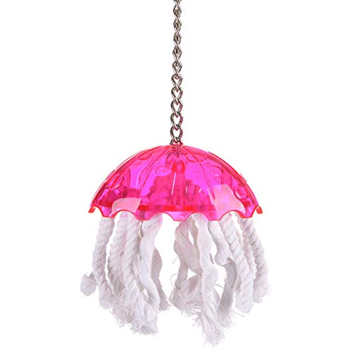 Lucky Bird Toys Jellyfish 3.5in Small Bird Toy