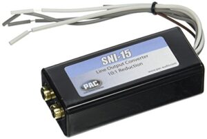 pac sni-15 speaker level to preamp adapter