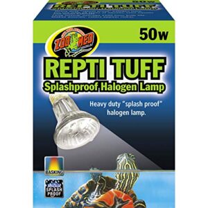 zoo med turtle tuff splashproof halogen lamp, 50 watts