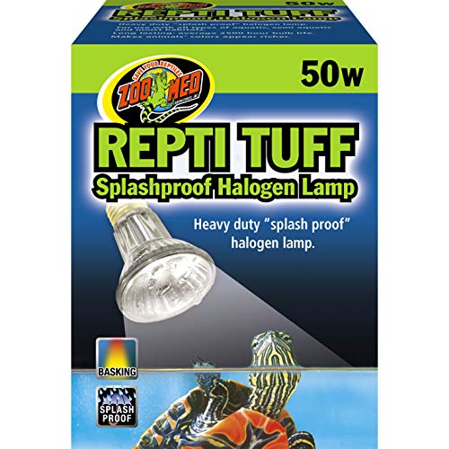 Zoo Med Turtle Tuff Splashproof Halogen Lamp, 50 Watts