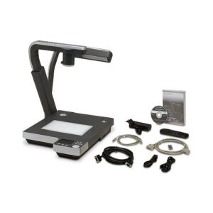 Elmo 9417-B P100 Digital Visual Presenter, Featuring a 3.5" LCD Monitor, Flexible Arm Function, 16x Optical Zoom and 4x Digital Zoom, Set Up Size 18" x 20.5" x 23.2", Black Finish