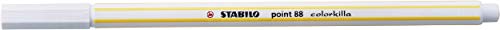 STABILO Fineliner point 88 - Wallet 4 x Erasables + 2 x ink Erasers + 4 Overwriters