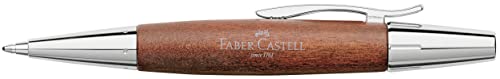 Faber-castell E-Motion BRWN Wood/Chrome Bpnt