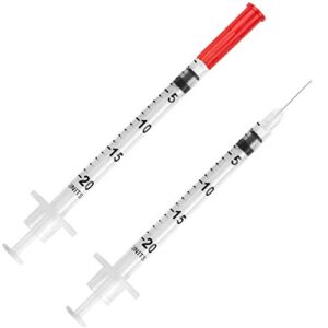 UltiCare VetRx U-40 Pet Insulin Syringes, Comfortable & Accurate Dosing of Insulin for Pets, Compatible with Any U-40 Strength Insulin, Size: 1/2cc, 29G x ½’’, 100 ct Box