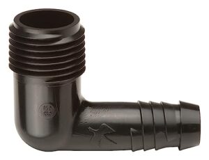 rain bird swge050b ez pipe/swing pipe elbow fitting, 1/2" male pipe thread x 1/2" barb, 10-pack