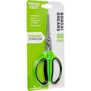 Hydrofarm HGBS600, 60 mm Bonsai Shears, Green