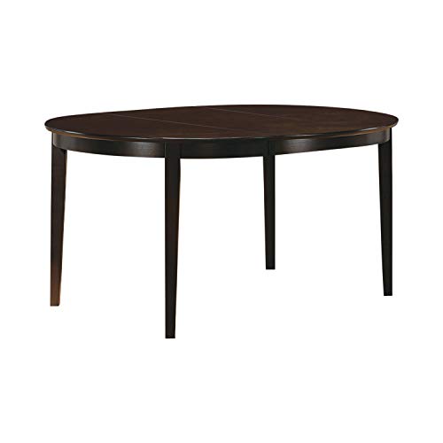 Coaster Home Furnishings 100770 Gabriel Oval Dining Table Cappuccino