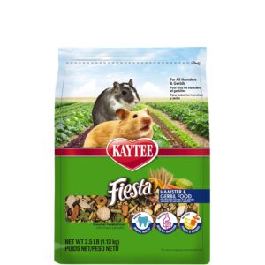 kaytee fiesta hamster and gerbil food, 2.5-lb bag