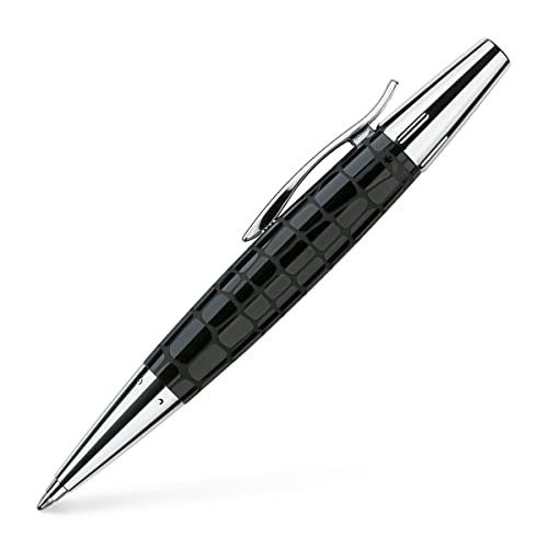 Faber-Castell e-motion Ballpoint Pen - Croco Black