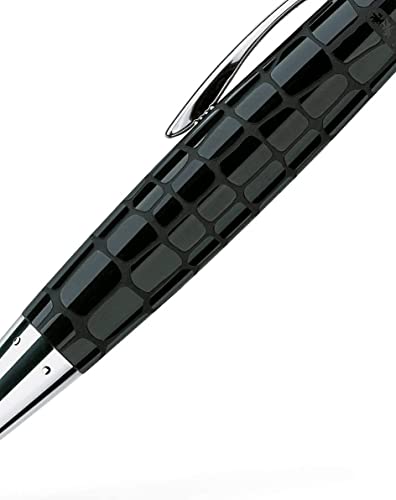 Faber-Castell e-motion Ballpoint Pen - Croco Black