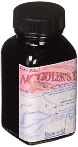 noodler's polar bulletproof, eel fountain pen ink - black