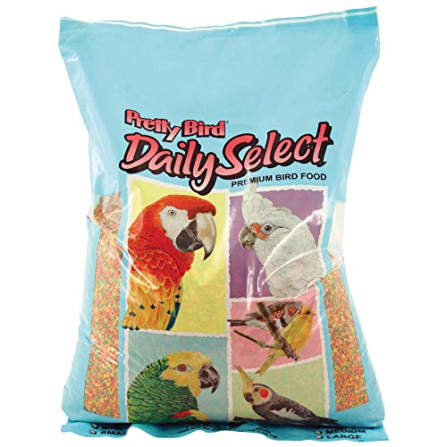 Pretty Bird International Bpb79116 20-Pound Daily Select Premium Bird Food, Small