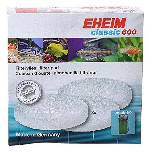 EHEIM Filter Pad (White) for Classic External Filter 600 (3 Pieces)