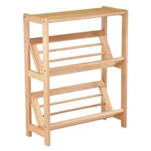 winsome juliet bookshelf, natural