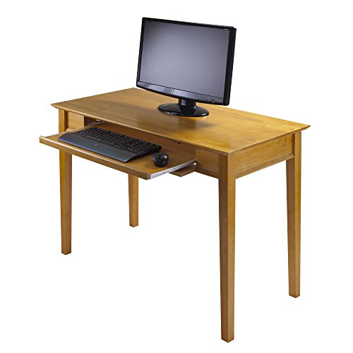 Winsome Wood Studio Home Office, Honey