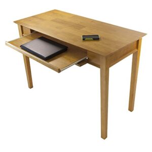 Winsome Wood Studio Home Office, Honey