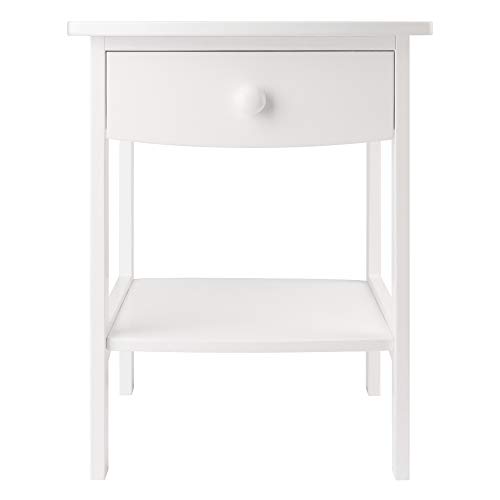 Winsome Wood Claire Accent Table, White