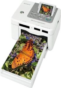 sony picture station dpp-fp70 4x6 photo printer