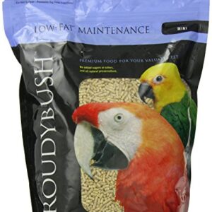 RoudyBush Low Fat Bird Food, Mini, 44-Ounce