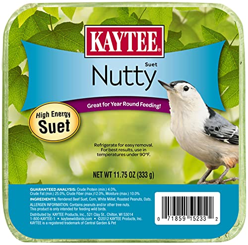 Kaytee Nutty High Energy Suet 11.75 Ounces